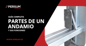 Partes de un andamio y sus funciones | Guía Completa