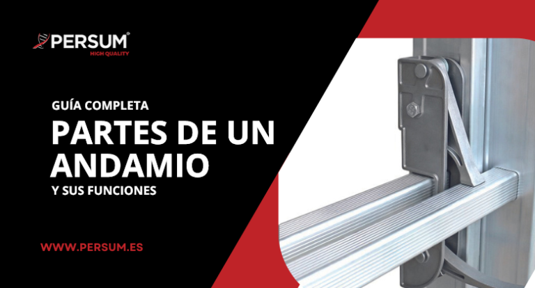 Partes de un andamio y sus funciones | Guía Completa